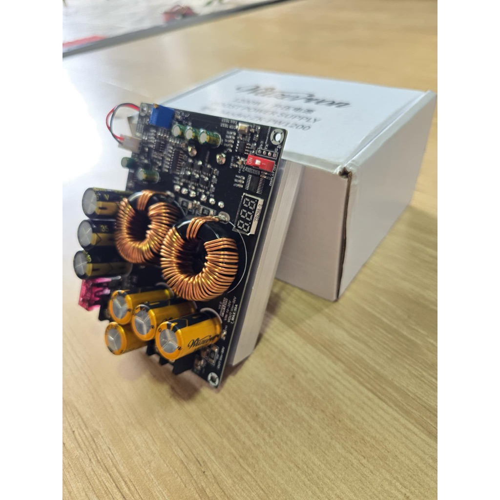 ZK PW1200 แท้ โมดูลเพิ่มแรงดัน 50A 1200W อินพุต DC 10-30V ปรับแรงดันได้ ...