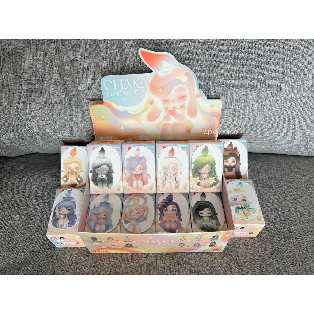 [[พร้อมส่งจากไทย🇹🇭]] POP MART CHAKA Light Sprite Series (เช็คCard(ยกBox ...