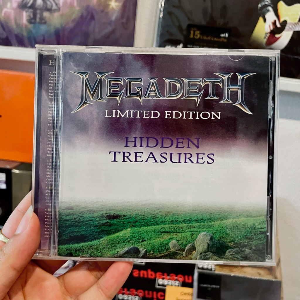 CD Megadeth - Hidden Treasures (JP, 1995) | Shopee Thailand