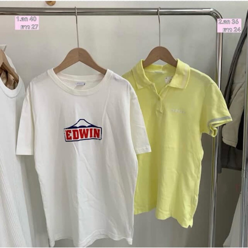 Adi das NEO +เสื้อยืดงานแบรนด์ EDWIN | Shopee Thailand