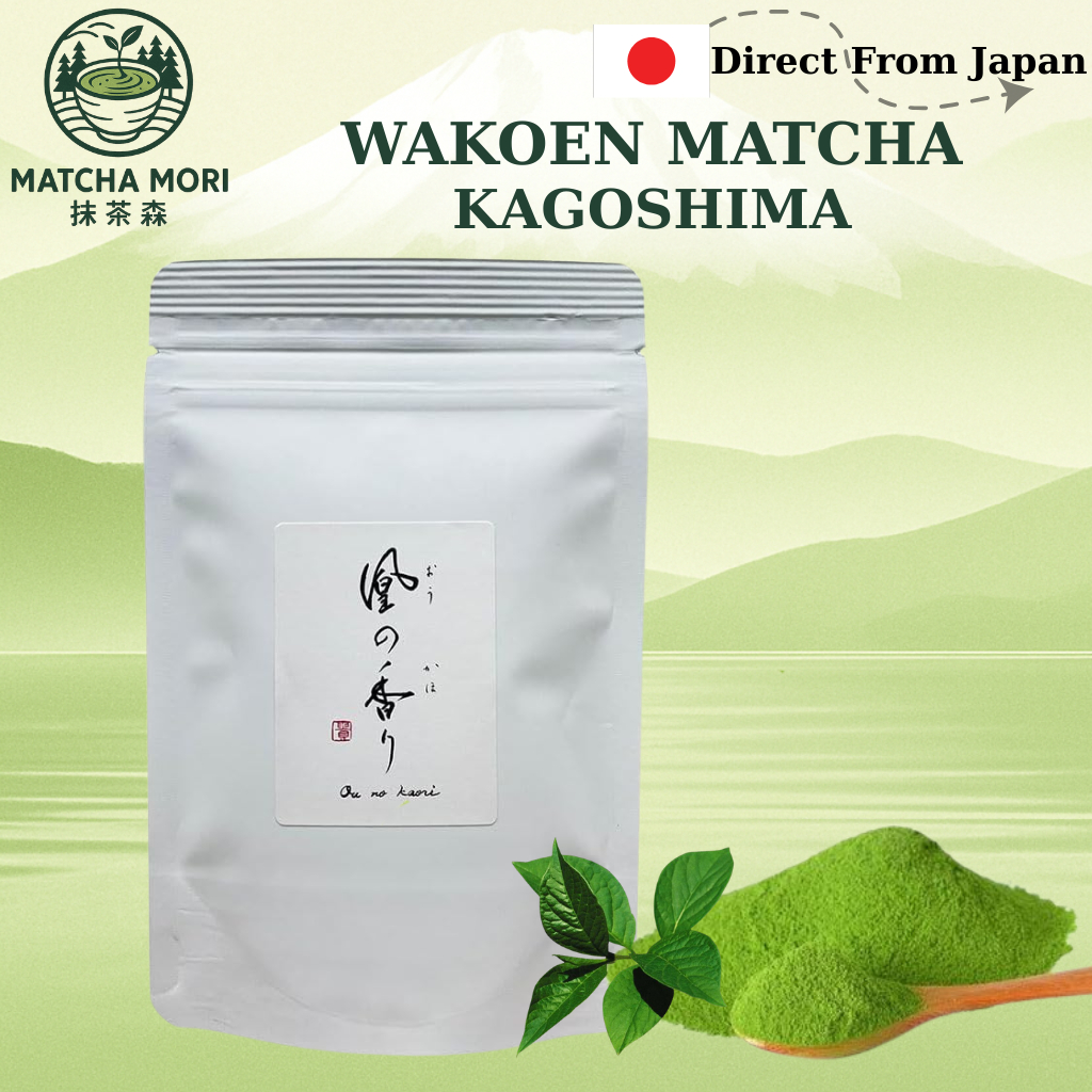 มัทฉะ Wakoen Matcha Hō no Kaori Kagoshima Matcha Powder ถุง 30g Premium ...