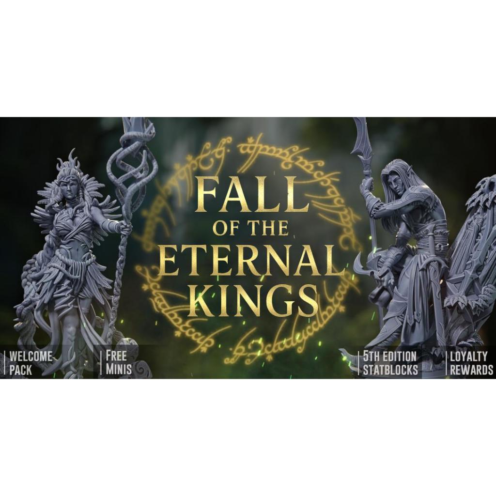 FALL OF THE ETERNAL KINGS - โมเดลสำหรับ DnD miniature,[Made to order ...
