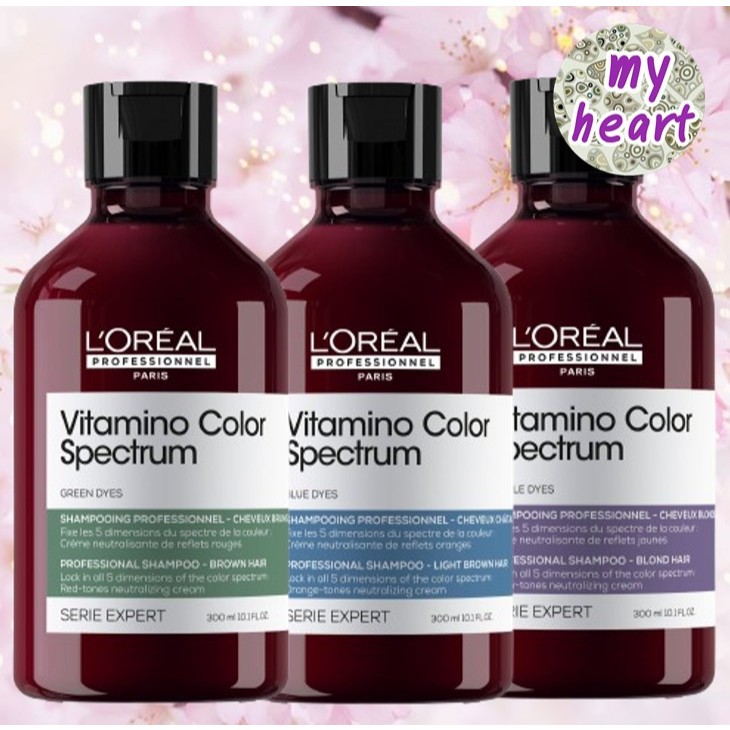 Loreal Vitamino Color Spectrum Blue / Green Shampoo / Purple Shampoo ...
