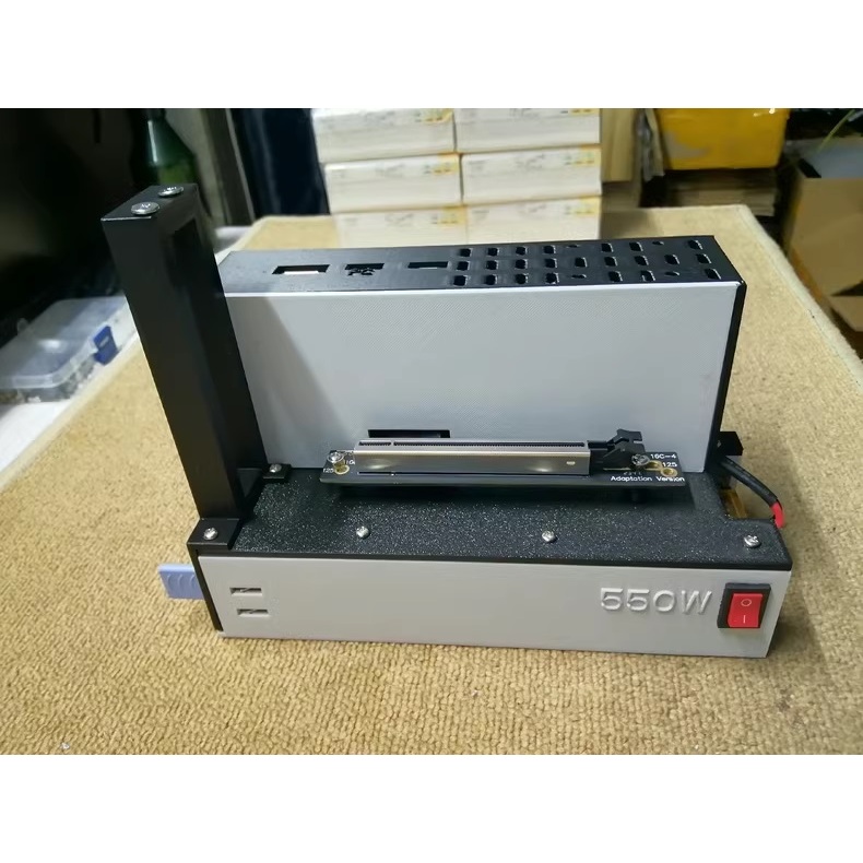 EGPU Thunderbolt 3/4 พร้อมPSU 550Wในตัว ใส่การ์ดจอทำงานได้เลย | Shopee ...