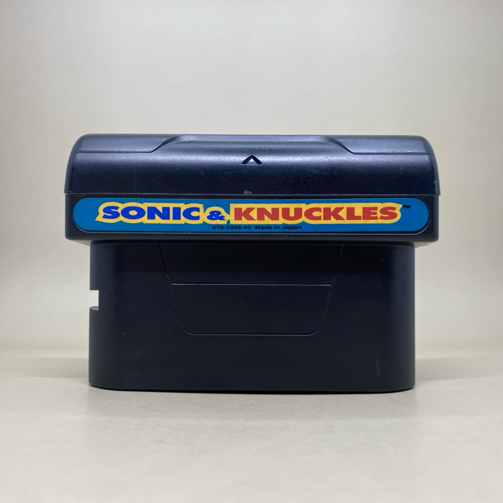 [Rare] Sonic & Knuckles (MD) | SEGA Mega Drive Original Cartridge 16bit ...