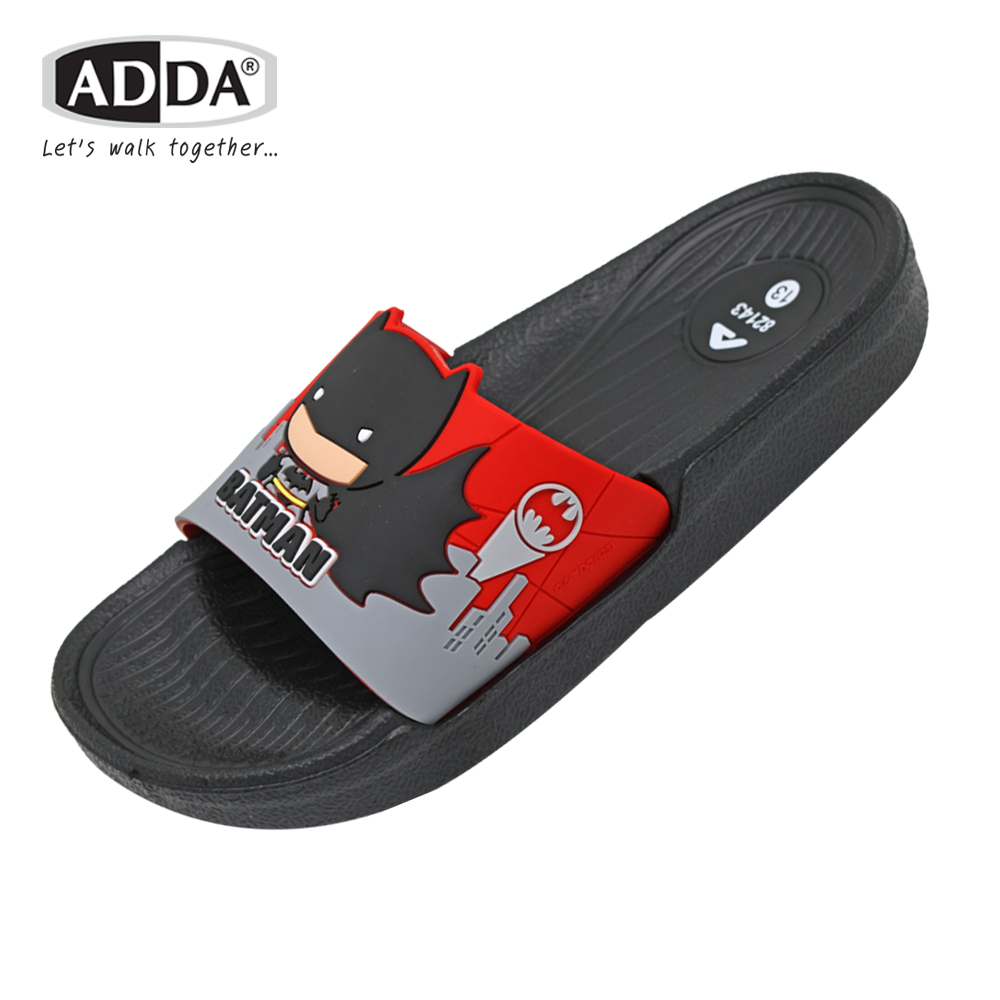 ADDA รองเท้าแตะ รองเท้าลำลอง แบบสวม Batman รุ่น 82143B1 (ไซส์ 11-3 ...