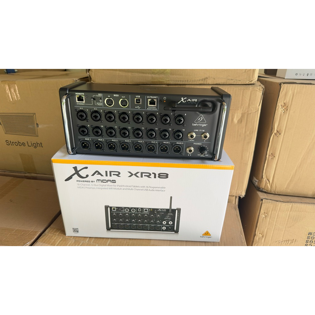 xr18 มิกเซอร์ดิจิตอล Behringer xair xr18 (ของแท้นำเข้า) | Shopee Thailand