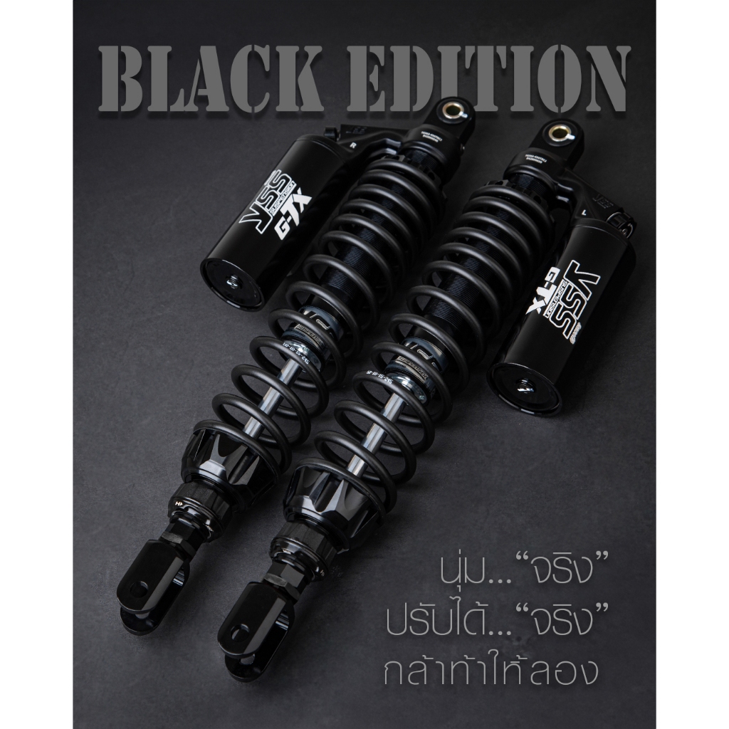 โช้คหลัง Yss G-TX BLACK EDITION Forza 350 2020-2025 ขนาด 430mm. / 395mm. รับประกัน 2 ปี | Shopee ...