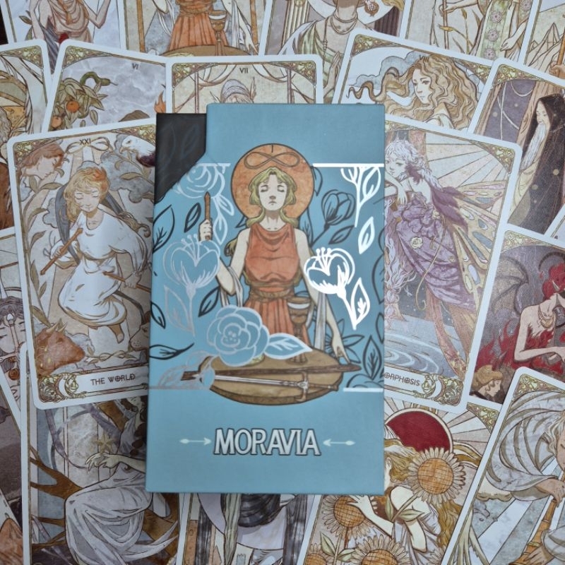 Moravia Deluxe Tarot : ไพ่ทาโร่ ไพ่ทาโรต์ ไพ่ยิปซี ดูดวง | Shopee Thailand