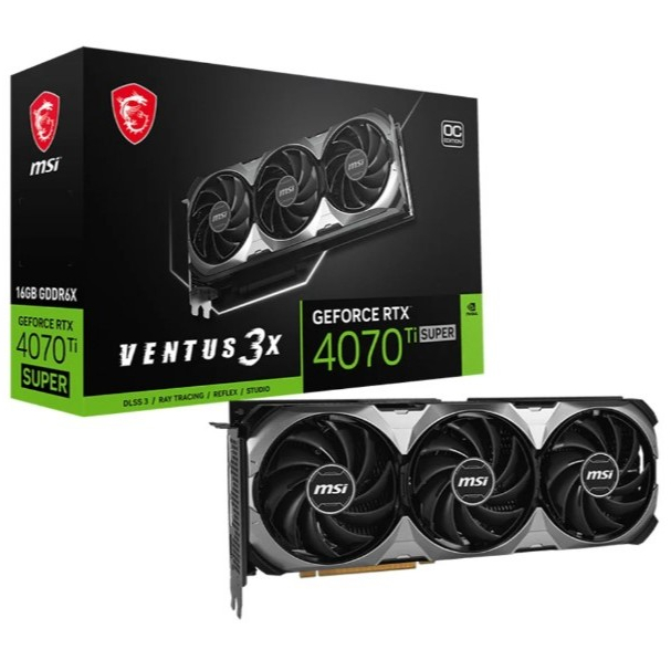 MSI RTX4070 TI SUPER 16GB VENTUS 3X OC | Shopee Thailand