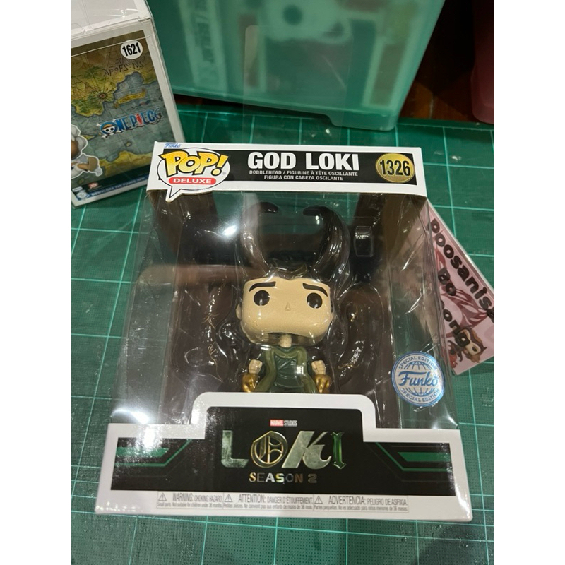 พร้อมส่ง Funko Pop! Deluxe Marvel - God Loki No.1326 (Speciel Edition ...