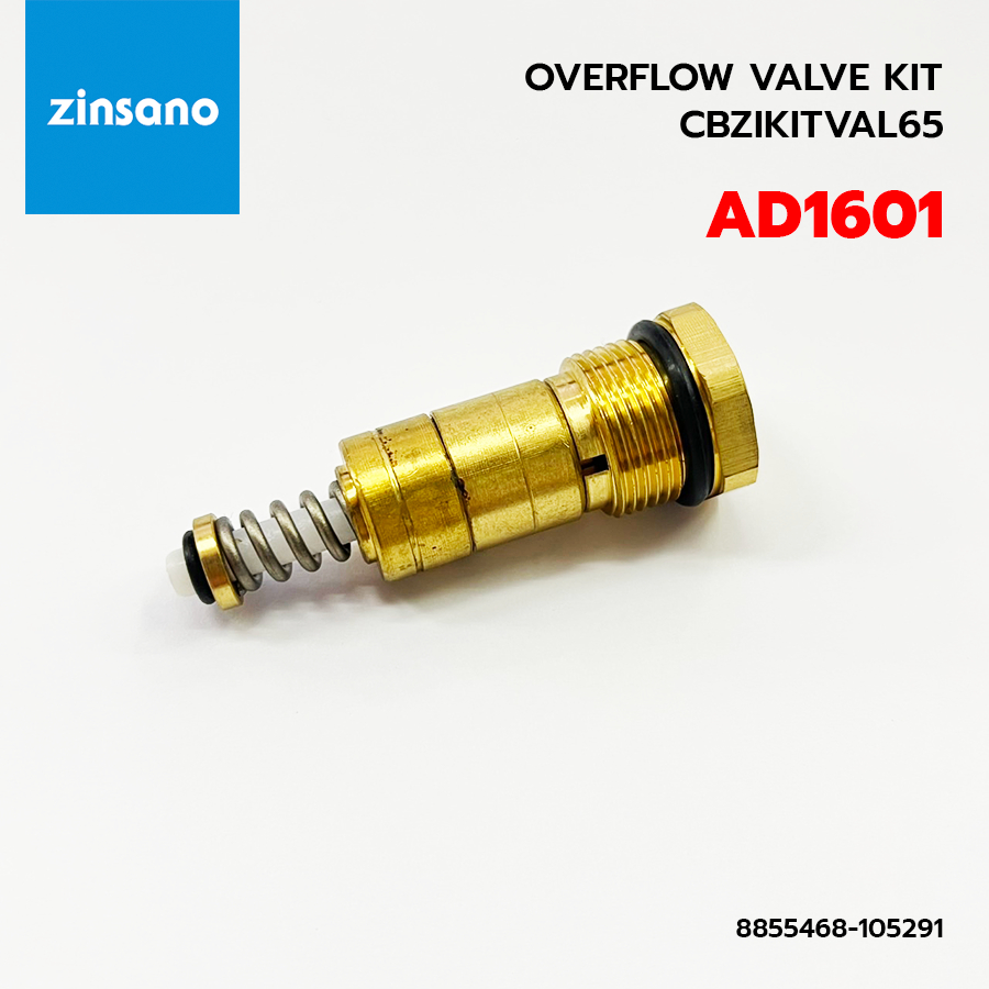 ZINSANO อะไหล่ OVERFLOW VALVE KIT เครื่องฉีดน้ำแรงดันสูง สำหรับ รุ่น ...