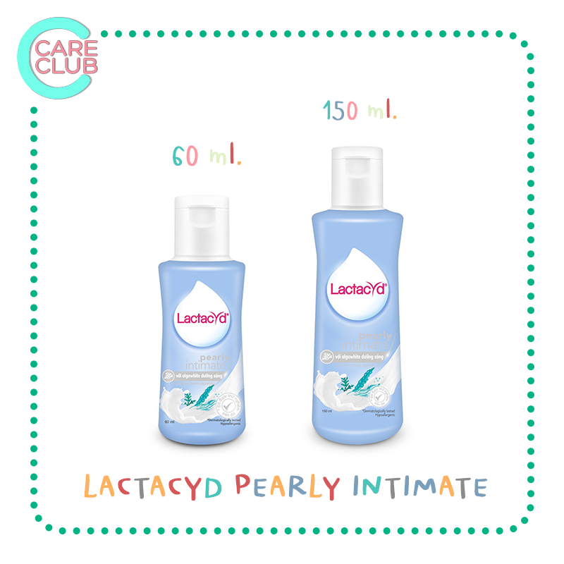 LACTACYD Pearly Intimate 60 ml./ 150 ml. แลคตาซิด ผลิตภัณฑ์ทำความสะอาด จุดซ่อนเร้น สูตรเพิร์ลลี่ ...