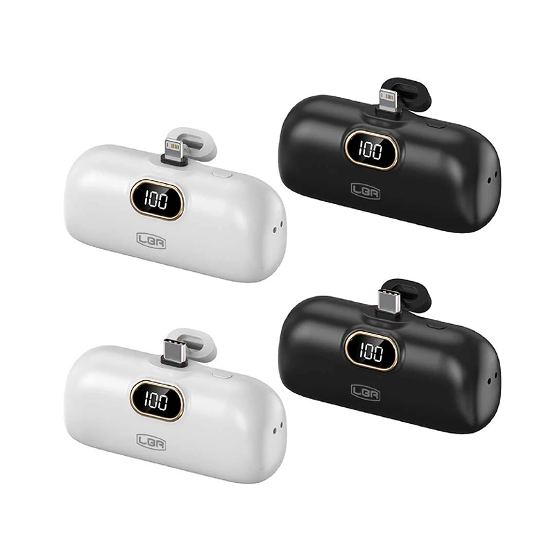 Mini Powerbank LBR P19 แบตสำรอง 10000mAh Type C / IOS สีขาว/ดำ | Shopee ...
