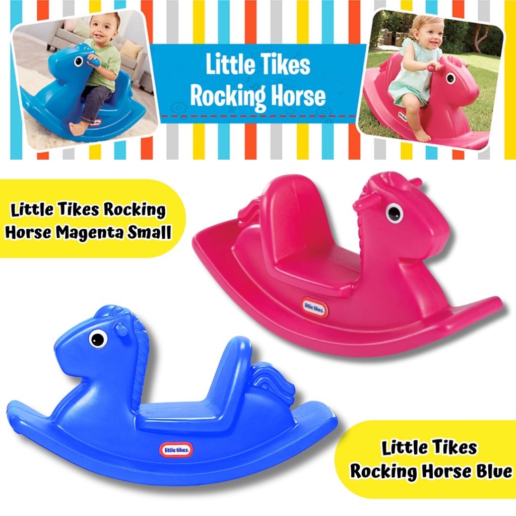 NEWมาโยก 🎠 นำเข้า🇺🇸 ของแท้ 💯 Little Tikes Toy Rocking Horse - ม้าโยก ...
