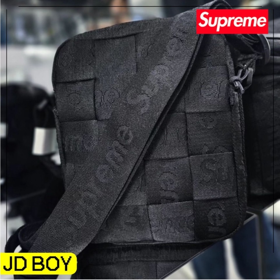 (ของแท้100%พร้อมส่ง) JDBOY - Supreme woven shoulder bag กระเป๋าสะพาย ...