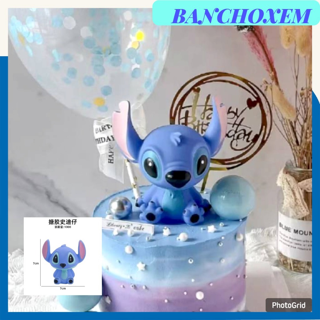โมเดลตกแต่งเค้ก สติทซ์ Lilo & Stitch | Shopee Thailand