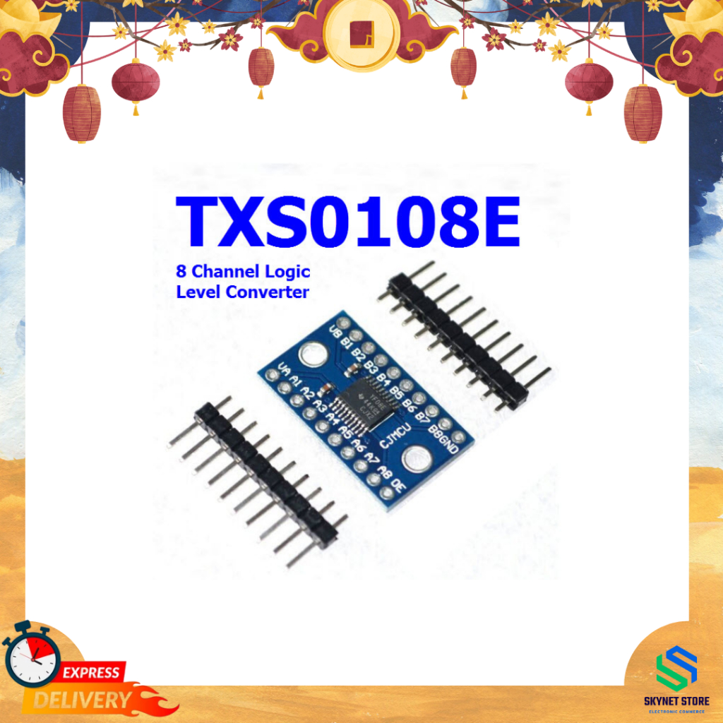 1.2V 1.8V 3.3V 5V TXS0108E 8 Channel Logic Level Converter Convert TTL ...
