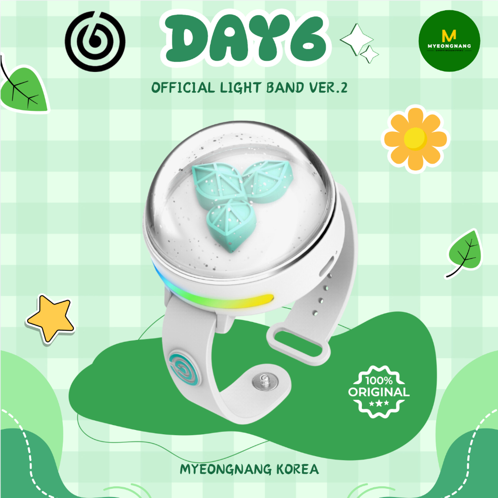 พร้อมส่ง [DAY6] OFFICAIL LIGHT BAND Ver.3 แท่งไฟ ไลท์แบรนด์ ของแท้ | Shopee Thailand