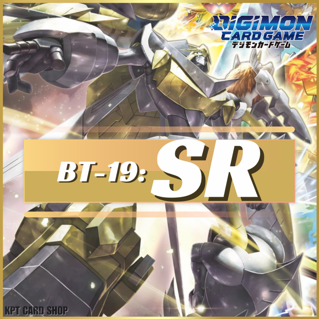 Digimon Card Game BT-19 - XROS EVOLUTION: การ์ดระดับ [ SR ] | Shopee Thailand