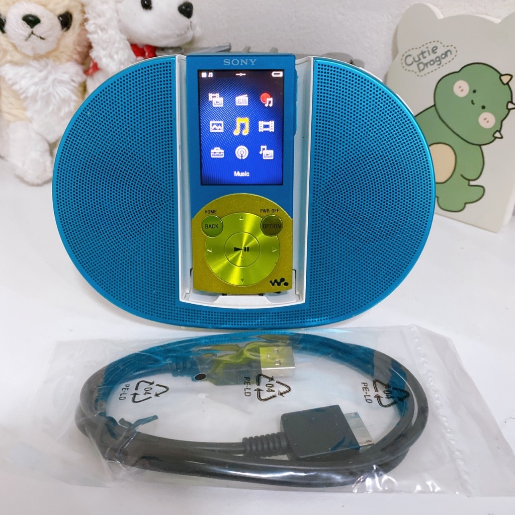 ยกเซ็ท Sony Walkman NW-S644 + Dockลำโพง + สายชาร์จ - 8GB (ไม่มีบูลทูธ ...