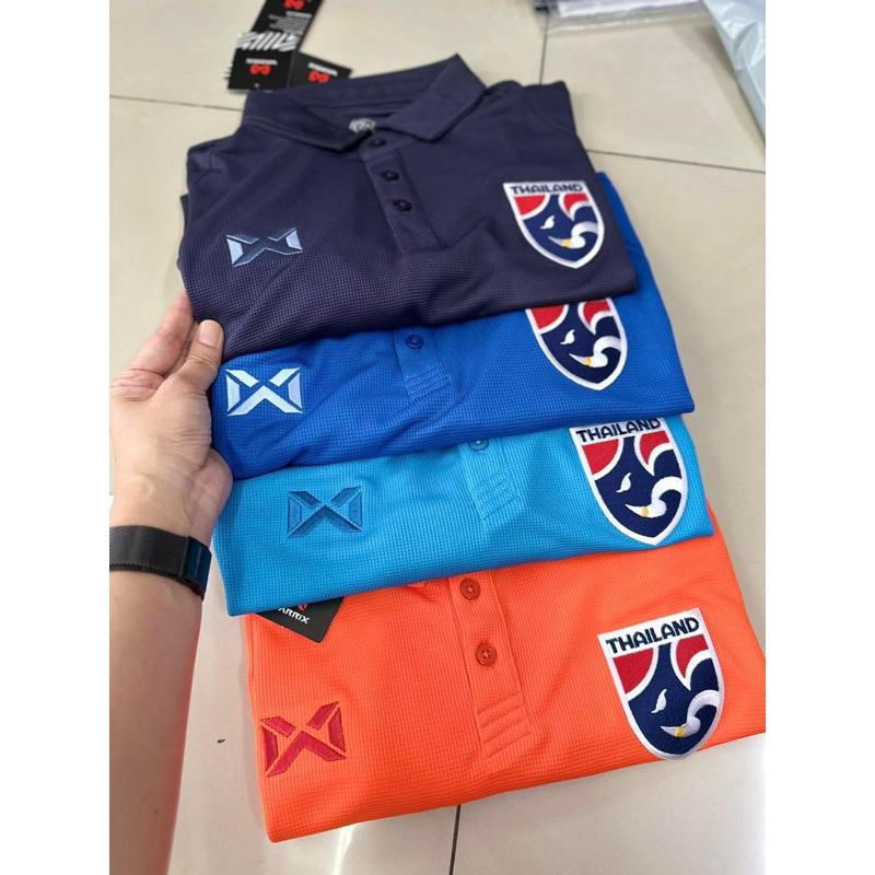 เสื้อโปโลwarrixแท้CL34พร้อมโลโก้ใหม่สีแบบDFT Polo คอปก | Shopee Thailand