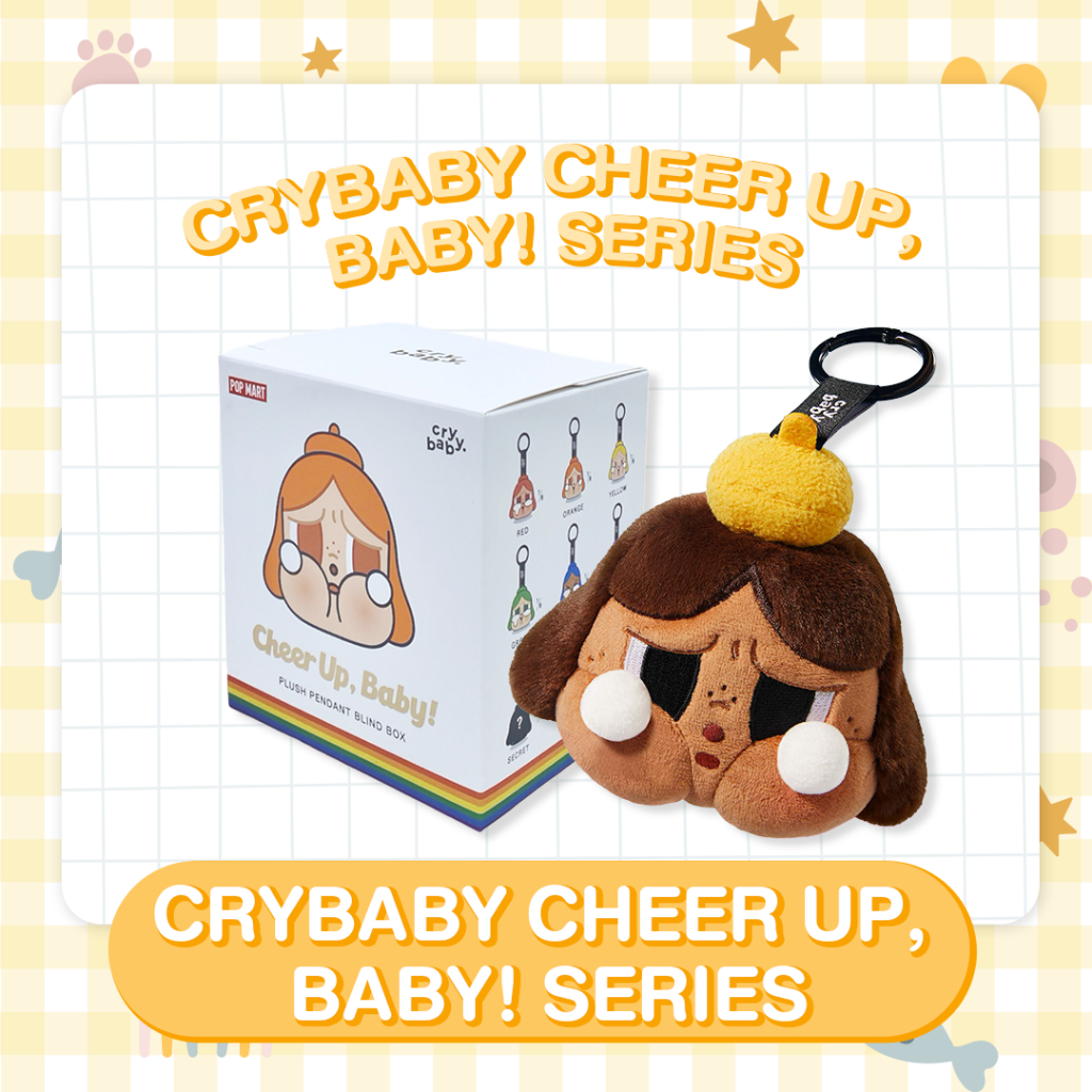 CRYBABY CHEER UP, BABY! SERIES ของแท้ POPMART | Shopee Thailand