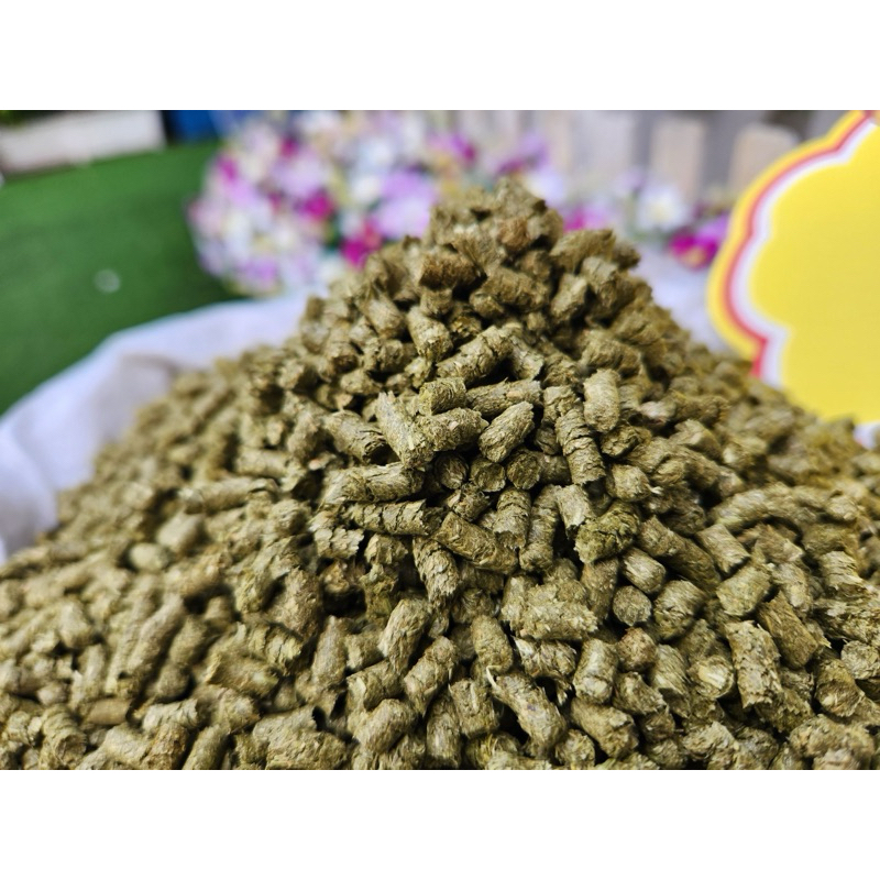 Timothy Premium Pellets ทิมโมธีอัดเม็ด 5kg ผลิตจากหญ้าทั้งฟ่อน รวมก้าน ...
