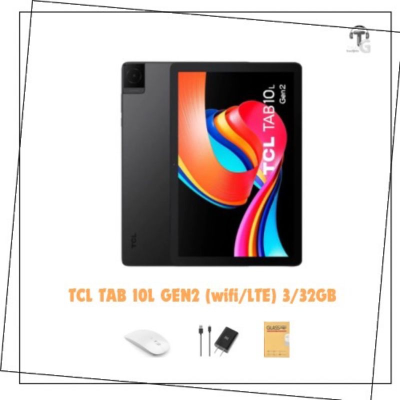 TCL Tab 10L Gen 2 (Wi-Fi / LTE) (3/32) ประกันศูนย์ไทย 12 เดือน [ หน้าจอ ...