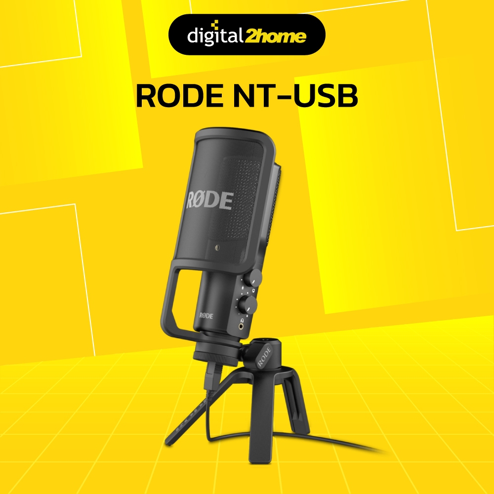 RODE NT-USB Professional USB Microphone | Shopee Thailand