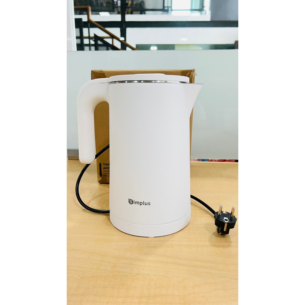 Simplus DRSH002 กาต้มน้ำไฟฟ้ามีระบบตัดไฟอัตโนมัติ ขนาด 1.8L สแตนเลส 304 ...