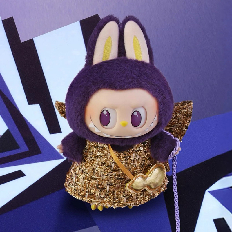 LABUBU × PRONOUNCE - WINGS OF FORTUNE Vinyl Plush Hanging Card | Shopee ...