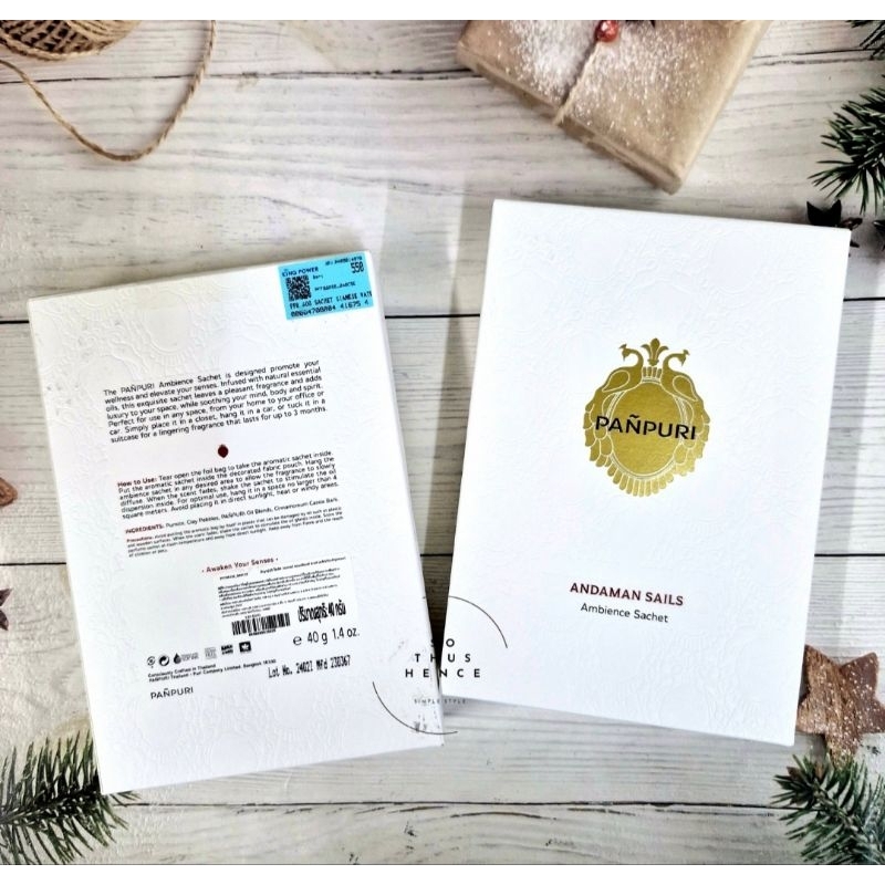 *โค้ดในไลฟ์* PANPURI Ambience Perfume Sachet ถุงหอมปรับอากาศ ถุงหอม ...