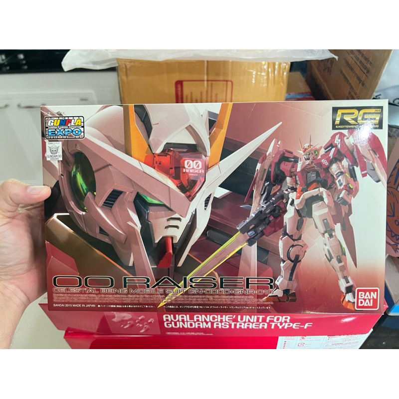 RG 1/144 Gundam OO raiser limited clear gundam expo | Shopee Thailand