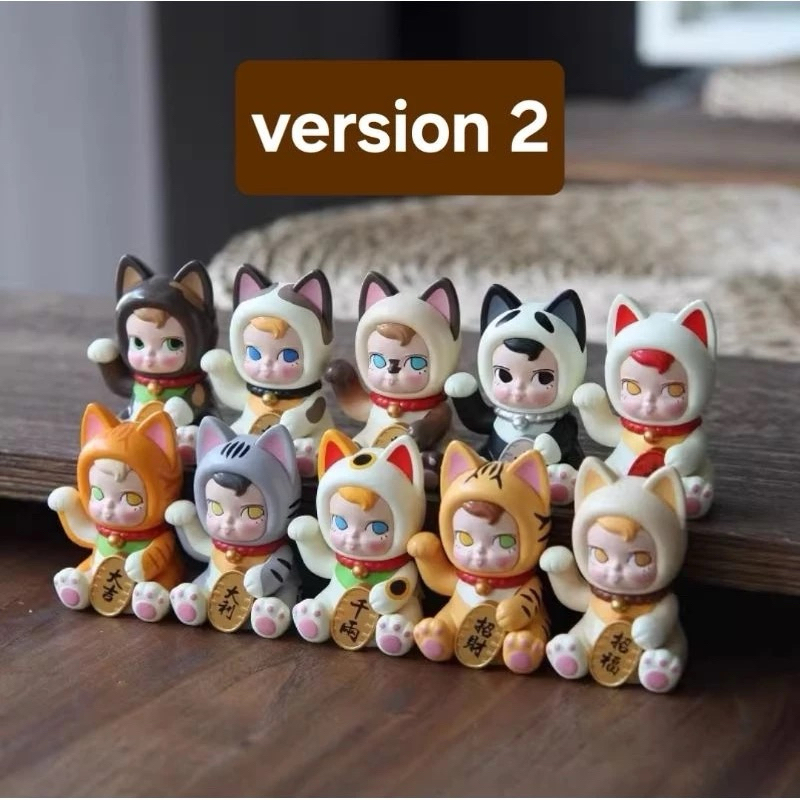 ลิขสิทธิ์แท้ Miniso SAM SAM Fortune Cat Vol.2 Play แมวกวัก แมวนำโชค แมว ...