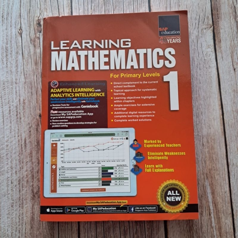 (New)Learning Mathematics for Primary Levels 1 | Shopee Thailand