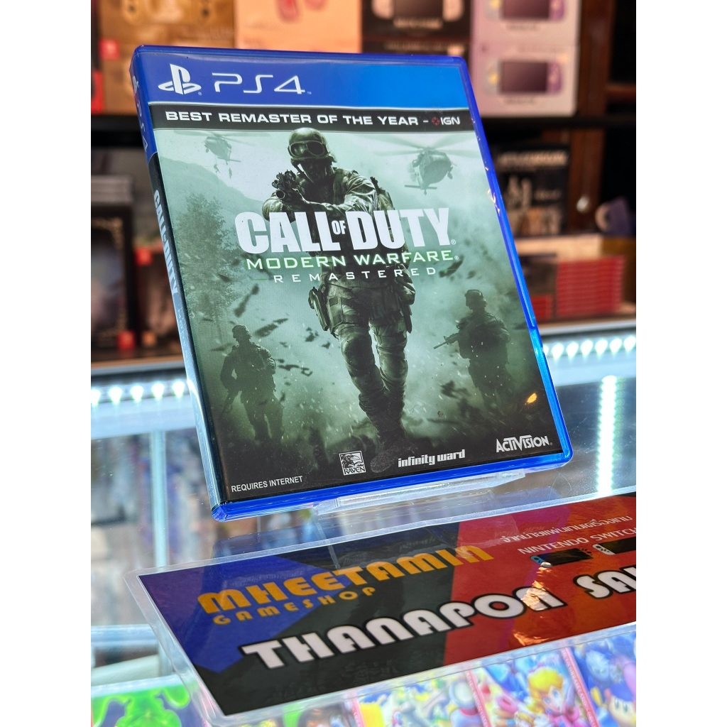 Call of Duty: Modern Warfare Remastered [PS4] [Z3/ASIA] [มือ2] | Shopee ...