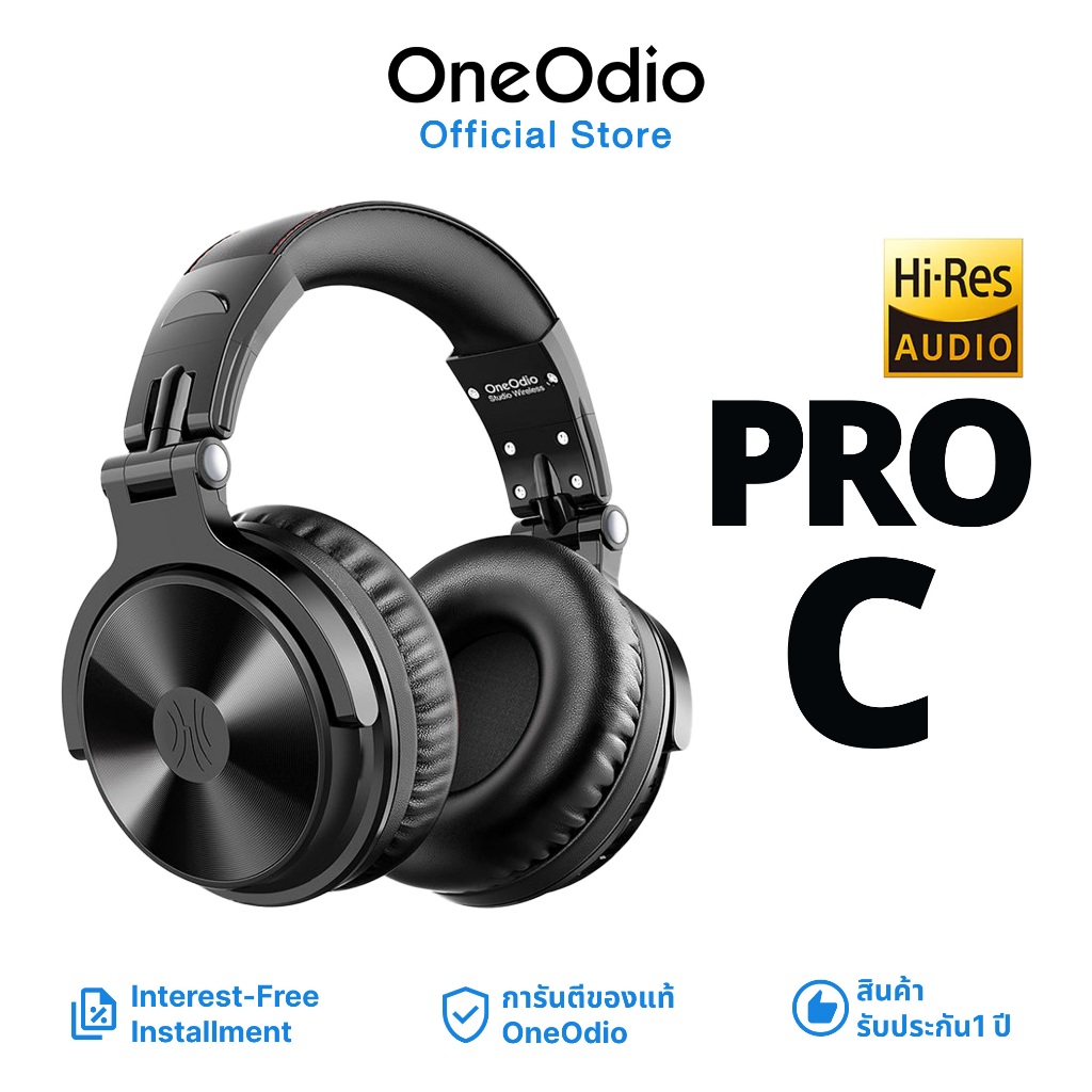 Oneodio Pro-C หูฟังไร้สาย Bluetooth Headphones หูฟัง Oneodio ProC Pro C ...