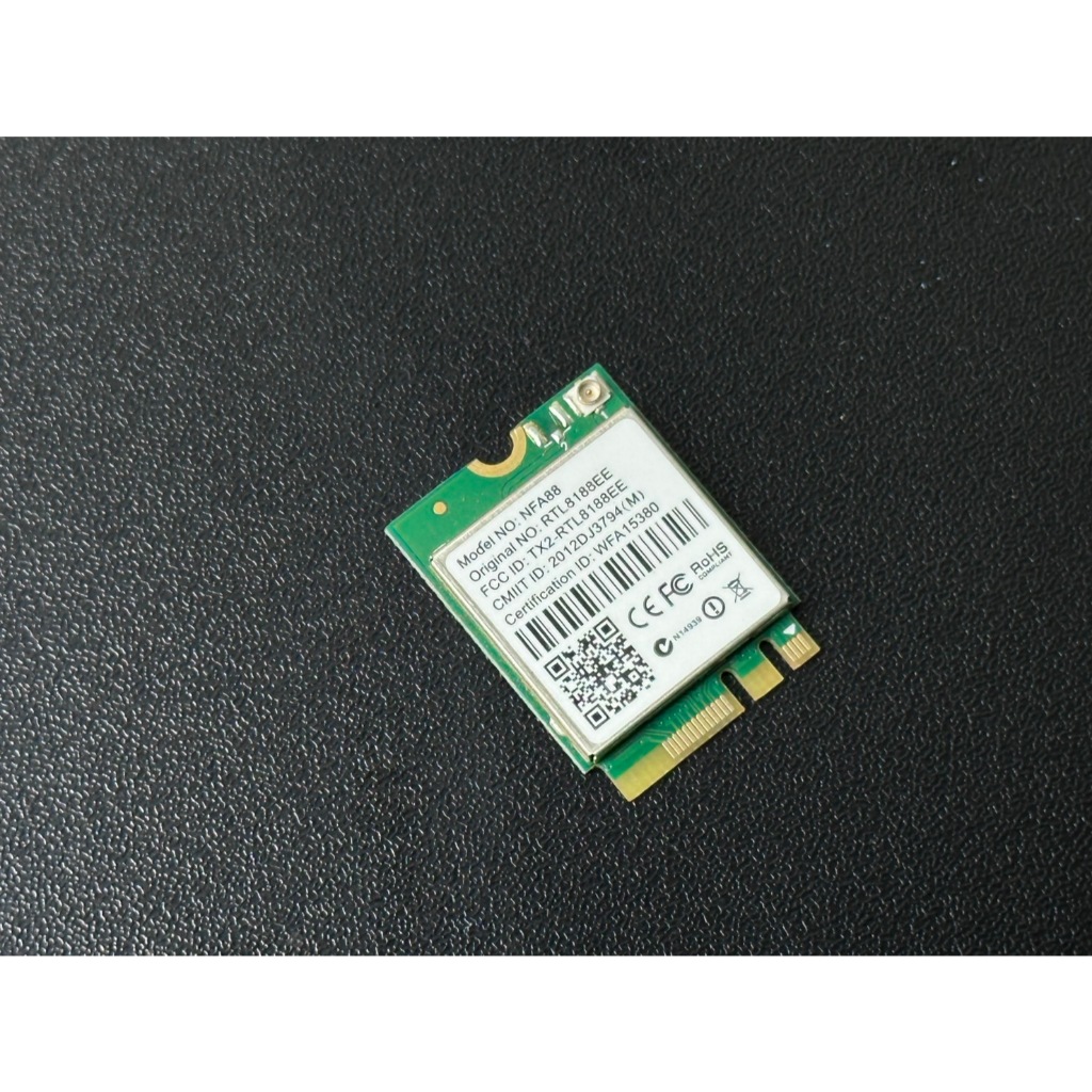 การ์ด WIFI สำหรับโน๊ตบุค (Wifi pci card) REALTEK RTL8188EE | Shopee ...