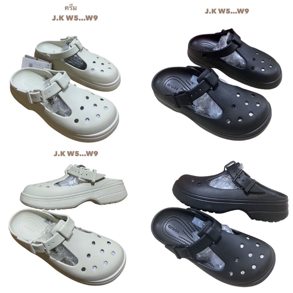 [Ready To Ship] รองเท้าแตะ CROC* UNISEX CLASSIC MARY JANE CLOG รองเท้าสุขภาพสำหรับผู้หญิง Sz W5 ...