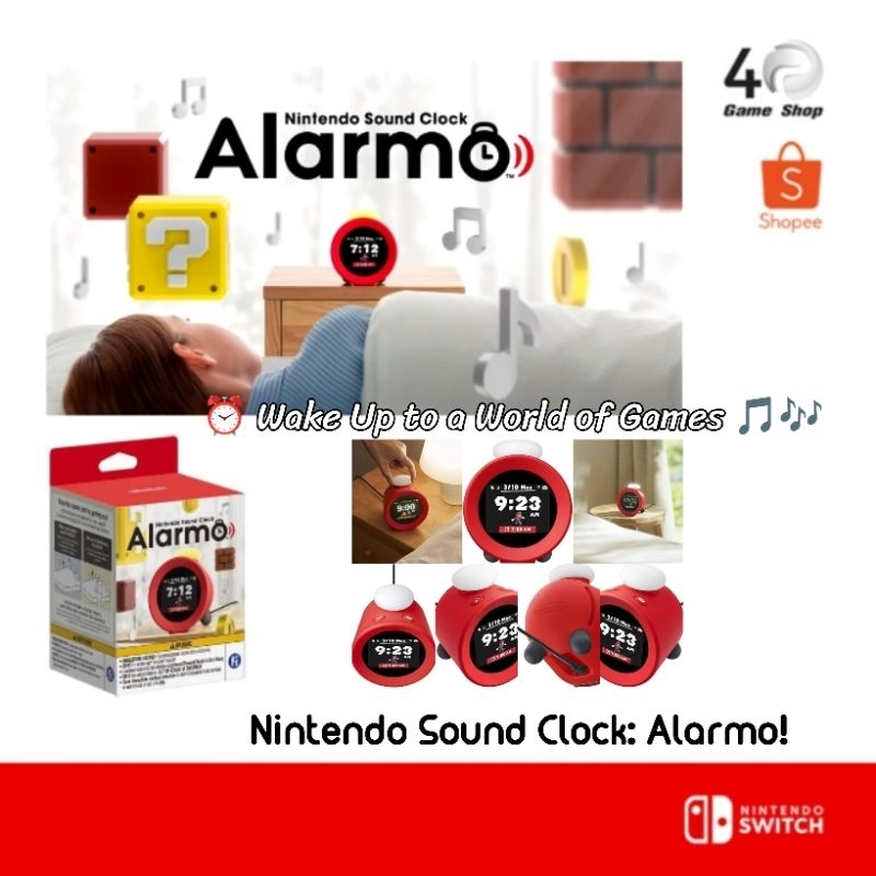 Nintendo Sound Clock: Alarmo! | Shopee Thailand
