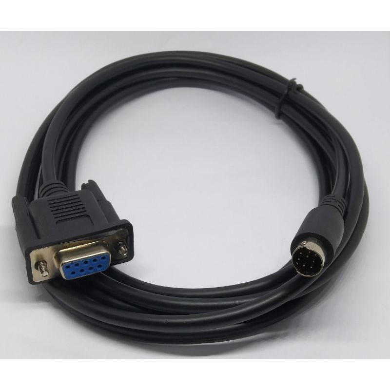 GOT2000-FX PLC สายยาว 3 เมตร (MINI DIN 8 PIN ผู้ + DB9 เมีย) พร้อมส่งในไทย🇹🇭 | Shopee Thailand