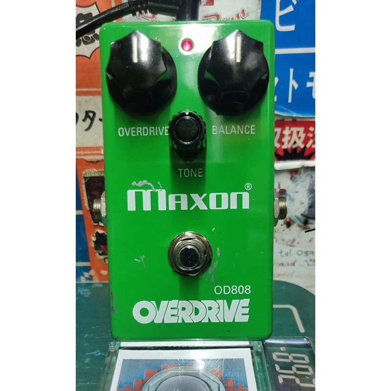 Maxon OD808 Japan 2001 (ต้นแบบของTube Screamer) | Shopee Thailand