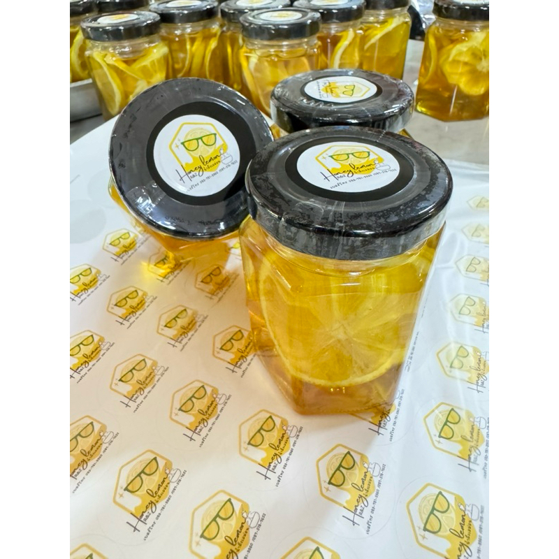 Honey Lemon 100 🍋 ฮันนี่เลมอน 200 Ml ทำสดใหม่ ทำตามออเดอร์ที่สั่ง หอม