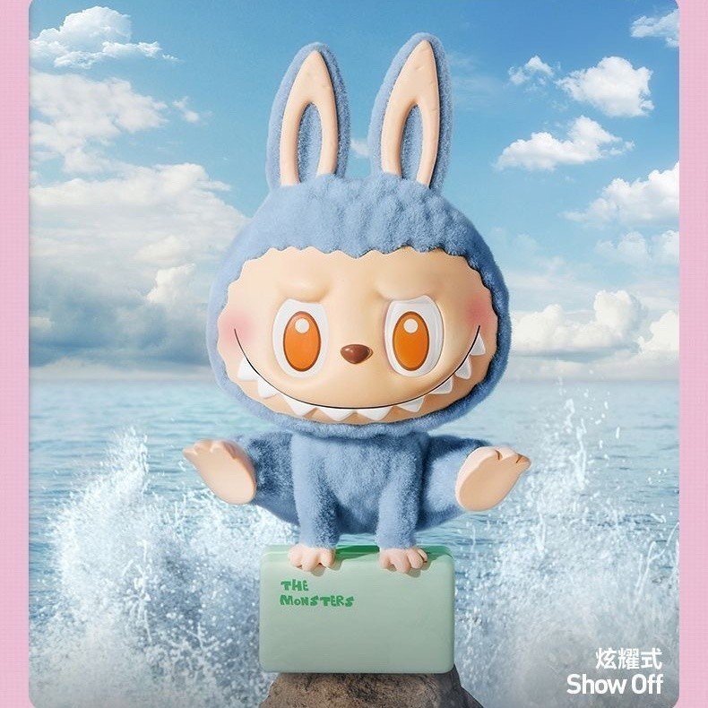 [ของแท้อย่างเป็นทางการ 100%] POP MART ป๊อปมาร์ท Slacky โยคะมอนสเตอร์คอ ...