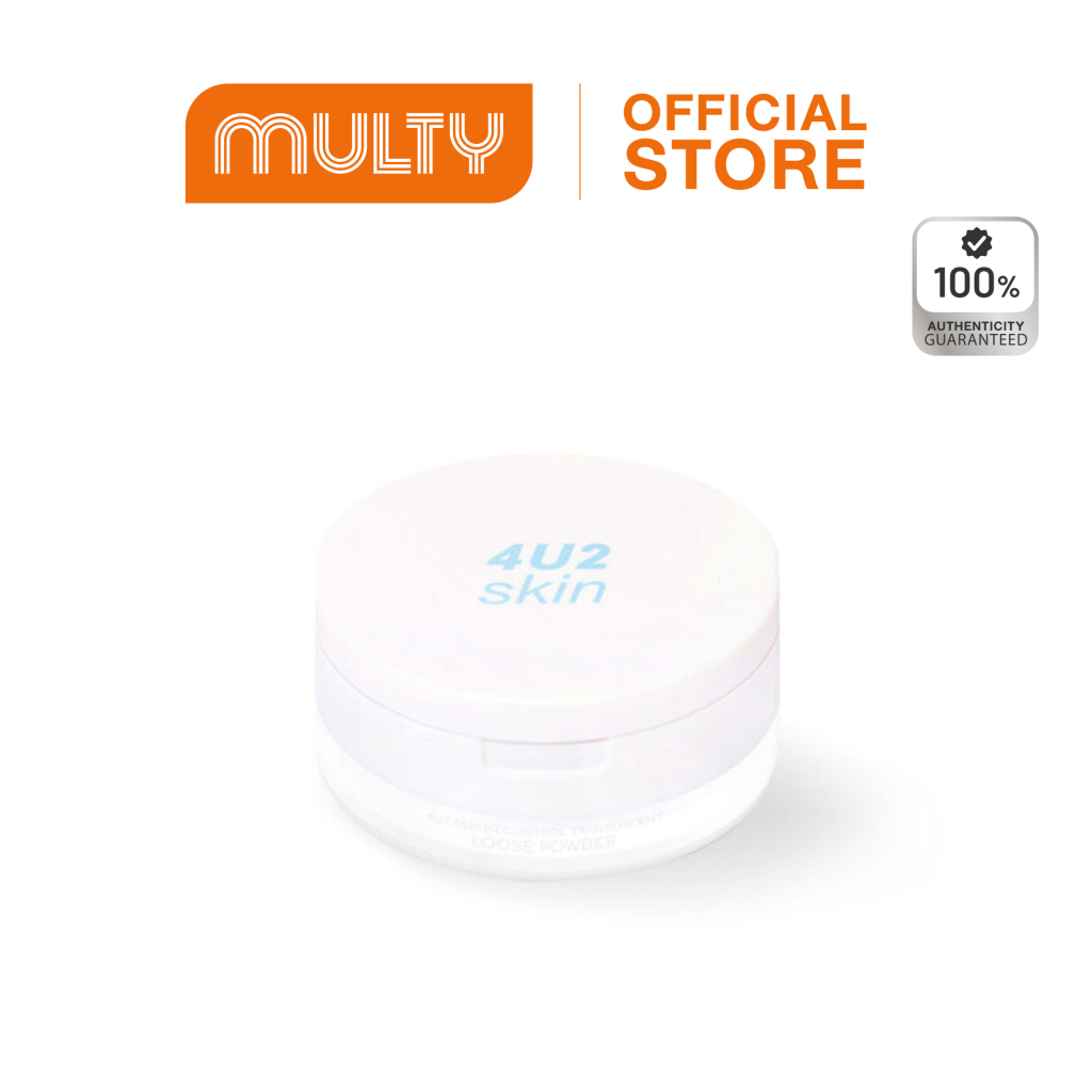 4U2-Skin Sebum Control Translucent Loose Powder 10g. แป้งฝุ่นโปร่งแสง ...