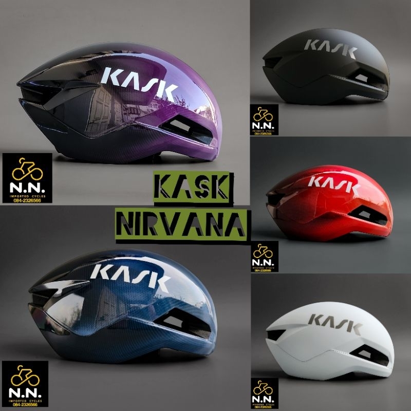 หมวกจักรยาน Kask รุ่น Nirvana ของแท้ | Shopee Thailand