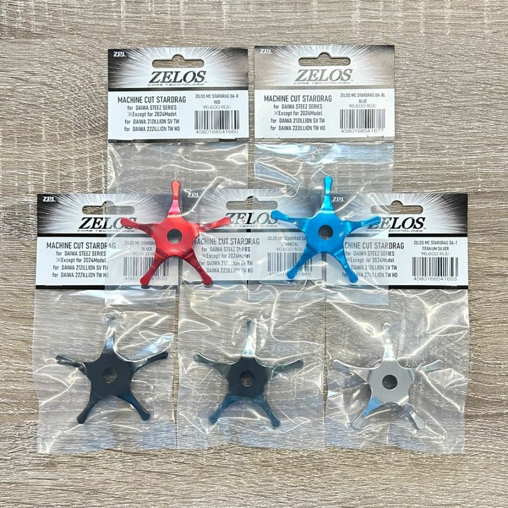 [ZPI] ZELOS DAIWA Machine-Cut Star Drag (Compatible with STEEZ and ZILLION) | Shopee Thailand