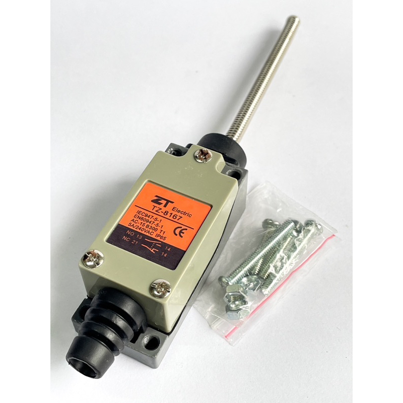(แพ็ค1ตัว)TZ-8167 ลิมิตสวิทช์ TZ-8167 Limit Switch ลิมิตสวิทช์ 8167 5A ...