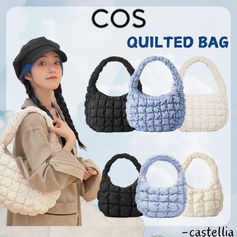 แท้ COS QUILTED MINI BAG กระเป๋า cos quilted messenger bag cos bag ...
